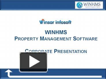 WINHMS-Hotel Management Software presentation | free to download