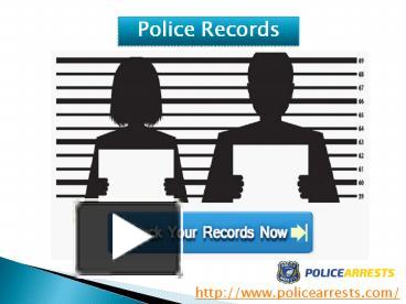 Police Records presentation | free to download
