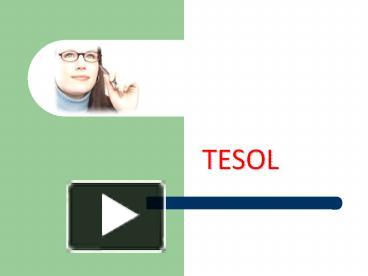 TESOL presentation | free to download
