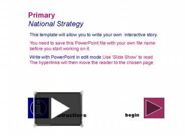 PPT – Primary National Strategy PowerPoint presentation | free to ...