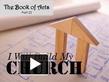 The Book of Acts presentation | free to download