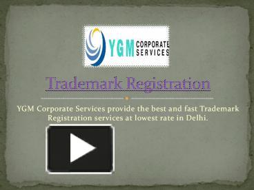 PPT – Trademark Registration Fees PowerPoint presentation | free to ...