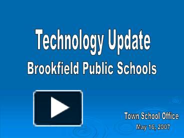 PPT – Brookfield Public Schools PowerPoint presentation | free to view ...