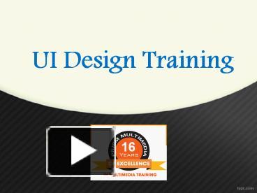UI Design Training, UI Design Classes Hyderabad, UI Course Training ...