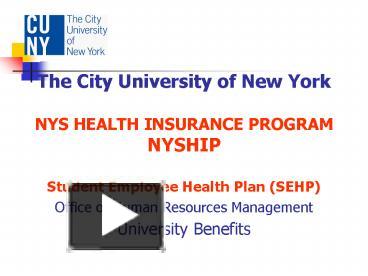 Nyship presentation | free to download