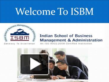 PPT – ISBM Review PowerPoint presentation | free to download - id ...