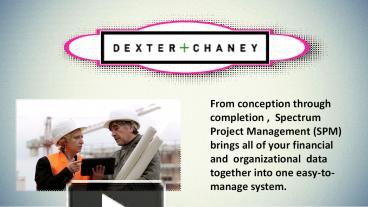 PPT – Spectrum® Construction Project Management Software PowerPoint ...