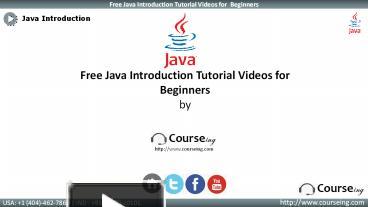 PPT – Java Introduction Training PowerPoint presentation | free to ...