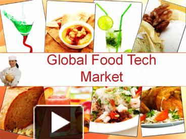 Global Food Tech Market presentation | free to download