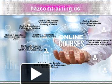 Hazmat Refresher Training presentation | free to download