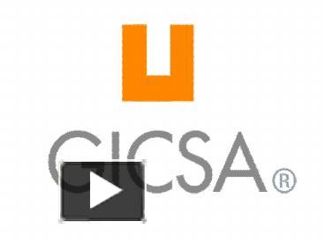PPT – GICSA (2) PowerPoint presentation | free to download - id: 8436a5 ...