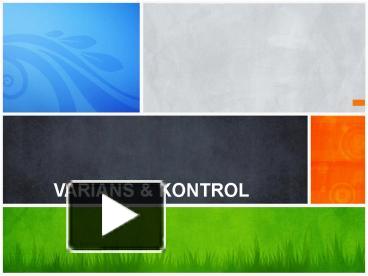 VARIANS presentation | free to download