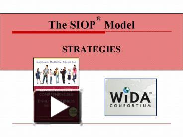 PPT – The SIOP PowerPoint presentation | free to view - id: 845ad9-ODJmZ