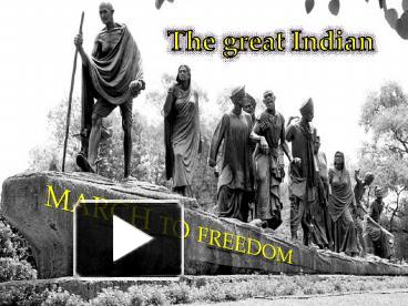 INDIAN NATIONAL MOVEMENT presentation | free to download