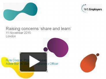 PPT – Raising concerns PowerPoint presentation | free to view - id ...