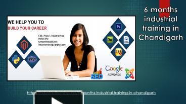 PPT – 6 month industrial training in chandigarh PowerPoint presentation ...