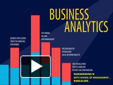 PPT – Business analytics PowerPoint presentation | free to download ...