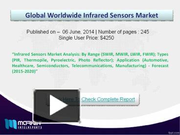 PPT – Global Infrared Sensors Market: What to Watch Out for in Coming ...