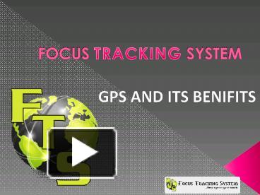 GPS vehicle tracking system presentation | free to download