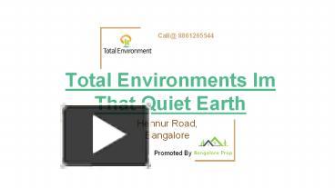 Total Environment In That Quiet Earth presentation | free to download