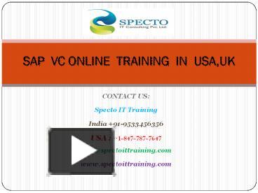 PPT – sap vc(variant configuration)online training courses ...