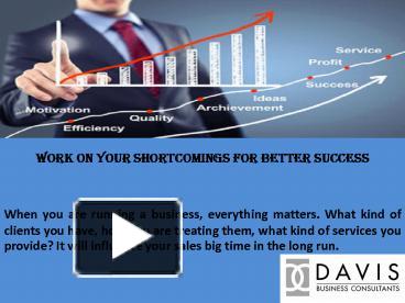 PPT – Work On Your Shortcomings For Better Success PowerPoint ...