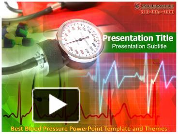 PPT – Best Blood Pressure PowerPoint Template and Themes PowerPoint ...