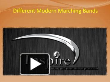 PPT – Marching Band Music Composition PowerPoint presentation | free to ...