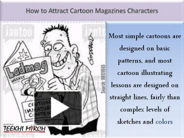PPT – How to Attract Cartoon Magazines Characters - The Simple Way ...