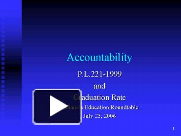 PPT – Accountability PowerPoint presentation | free to view - id: 84fcc ...