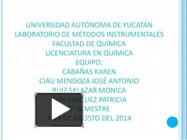 PPT – UNIVERSIDAD AUT PowerPoint presentation | free to view - id ...