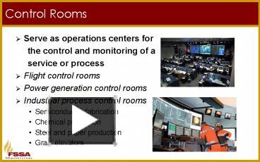 Control Rooms presentation | free to download