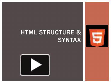 PPT – About HTML PowerPoint presentation | free to download - id ...