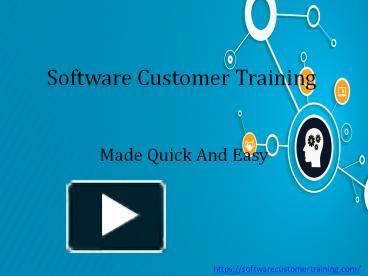 Software Customer Training presentation | free to download