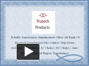 PPT – Isolation Transformer (2) PowerPoint presentation | free to ...