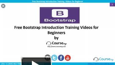 Free Bootstrap Introduction Training videos for Beginners presentation ...