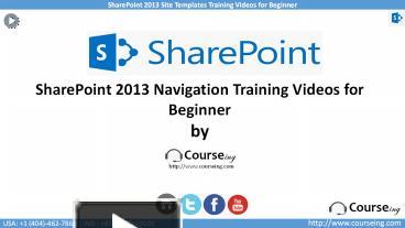 PPT – Sharepoint 2013 Navigation Training Videos for Beginner ...