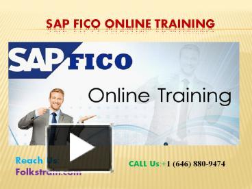 PPT – SAP FICO Online Training PowerPoint presentation | free to ...