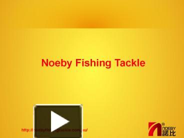 PPT – Fishing Tackle Store PowerPoint presentation | free to download ...