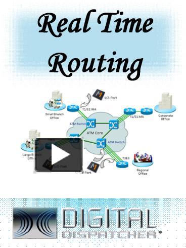 PPT – Real Time Routing PowerPoint presentation | free to download - id ...