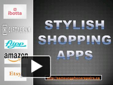 PPT – Top 5 stylish shopping apps for the season PowerPoint ...
