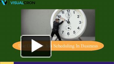 PPT – Use Of Batch Job Scheduling In Business PowerPoint presentation ...