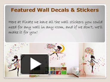 How to Install Wall Decals Properly? presentation | free to download