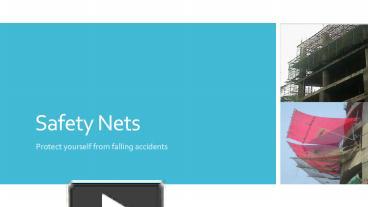 Safety Nets - Fall Protection Nets used for protection from falling ...
