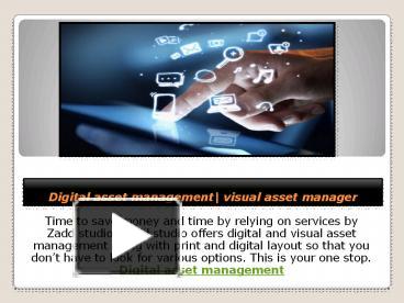 PPT – Digital asset management| visual asset manager PowerPoint ...