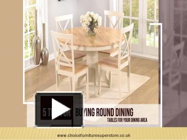 5 Tips for Buying Round Dining Tables for your Dining Area presentation ...