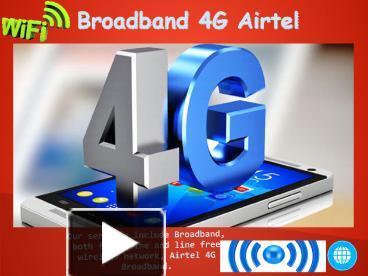 Broadband in Chandigarh presentation | free to download