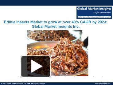 Edible Insects led Insect Protein bars market to grow at over 42% CAGR ...