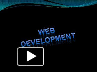 Web development presentation | free to download