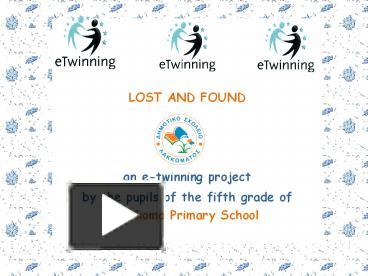 lost and found presentation | free to download